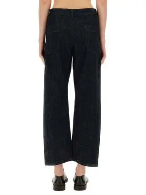 LEMAIRE Straight Fit Twisted Jeans - Blue