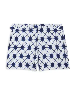 REISS California Printed Regular Fit Swim Trunks