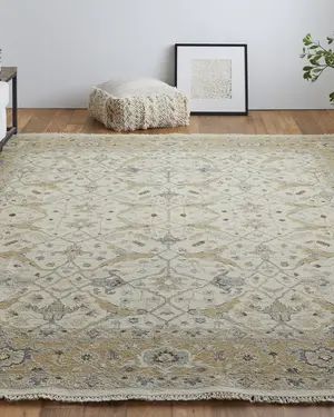 FEIZY Corbitt Cor0611f Area Rug, 2' X 3 - Ivory-gold