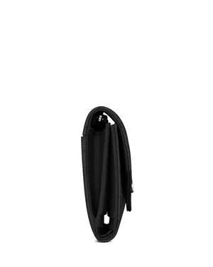 Saint Laurent Cassandre Matelassa Compact Tri Fold Wallet