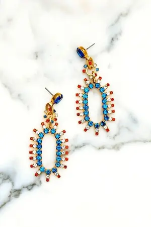 ELIZABETH COLE Rhiannon Earrings