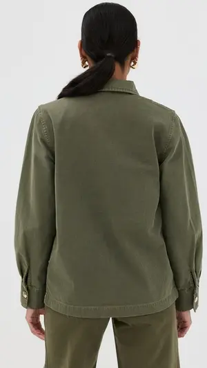 ANINE BING Corey Barn Jacket - Army Green