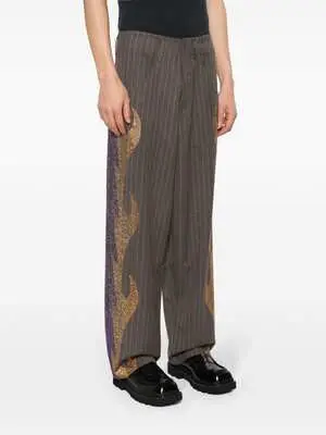 BLUEMARBLE Rhinestone-embellished Tapered Trousers