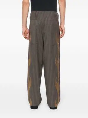 BLUEMARBLE Rhinestone-embellished Tapered Trousers
