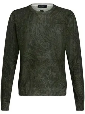 Etro Paisley Jacquard Jumper