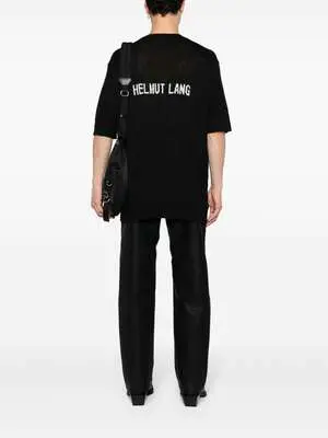 Helmut Lang Crushed-effect Sweater - Black