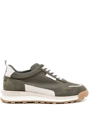 Thom Browne Alumni Suede Sneakers - Green