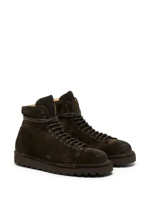 Marsèll Pallottola Lace-up Combat Boots - Brown