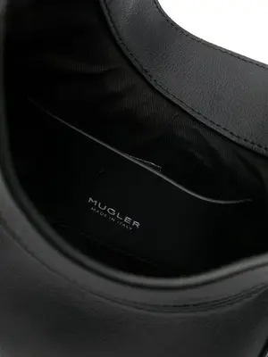 MUGLER Curve 02 Mini Bag - Black