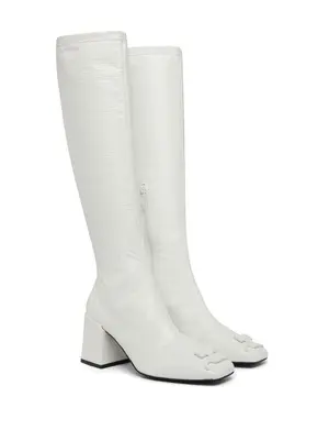 COURREGES Reedition Ac Square-toe Boots - White
