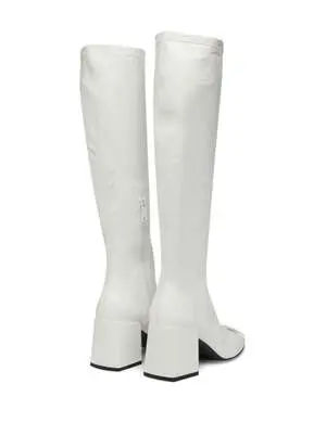 COURREGES Reedition Ac Square-toe Boots - White