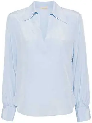 Blanca Vita Curved Hem Blouses