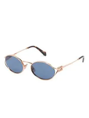 Miu Miu Oval-frame Sunglasses