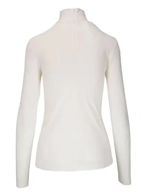 Akris High-neck Top - White