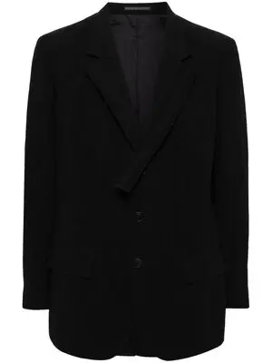 Yohji Yamamoto Single-breasted Blazer
