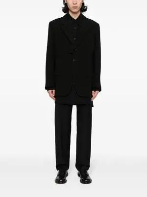 Yohji Yamamoto Single-breasted Blazer