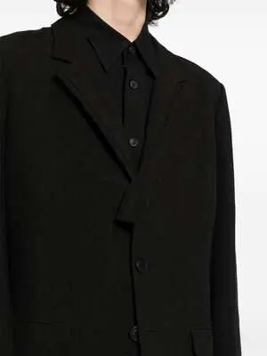 Yohji Yamamoto Single-breasted Blazer