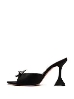 Amina Muaddi Rosie 95mm Sandals - Black