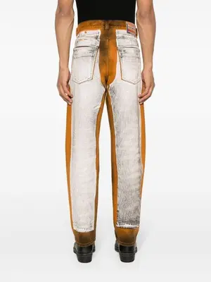 DIESEL® Trompe L'oeil Straight-leg Jeans