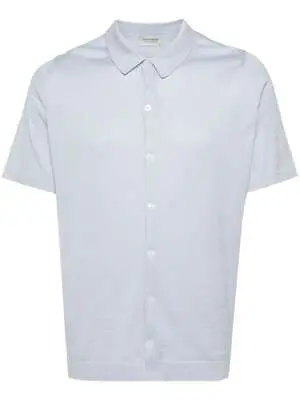 John Smedley Fine-knit Short-sleeved Shirt