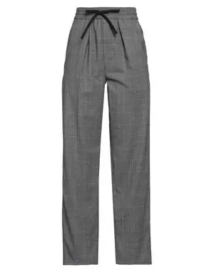 MARANT ETOILE Tartan Wool-blend Pants - Grey