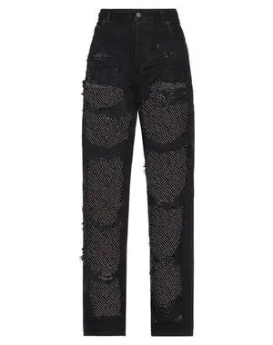 Darkpark Black Wash Pants For Women