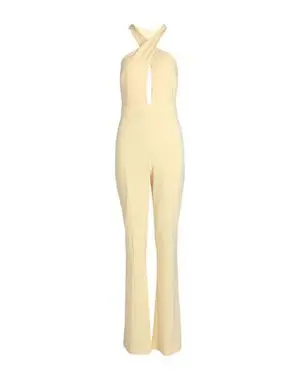 Patrizia Pepe Halterneck Jumpsuit - Yellow