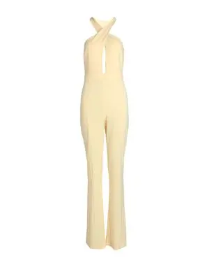 Patrizia Pepe Halterneck Sleeveless Jumpsuit - Yellow