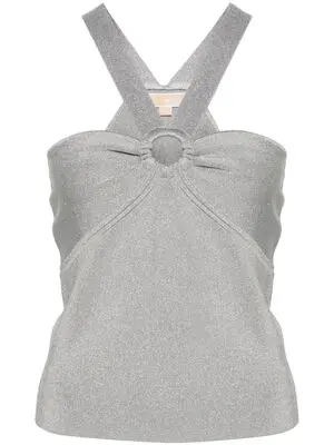 Michael Kors Halterneck Knitted Top