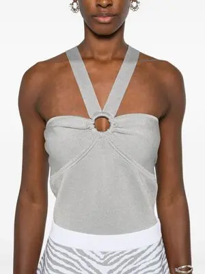 Michael Kors Halterneck Knitted Top