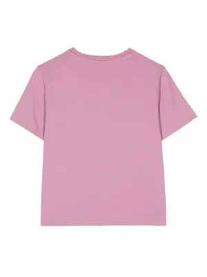 Maison Kitsuné Baby Fox-appliqué T-shirt