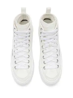 COURREGES Panelled Canvas Sneakers