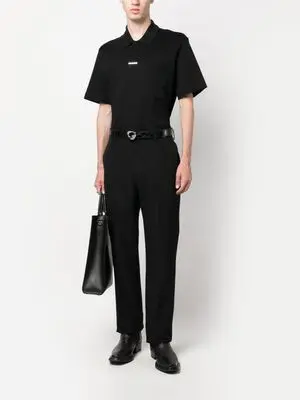 Givenchy Logo-plaque Cotton Polo Shirt