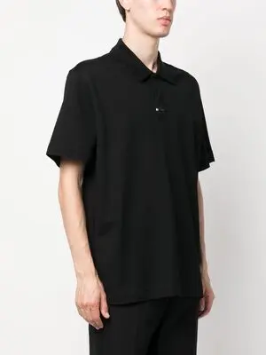 Givenchy Logo-plaque Cotton Polo Shirt