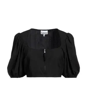 Ganni Zip Up Blouses