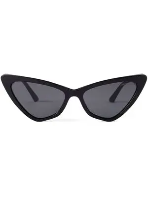 JIMMY CHOO Cat-eye Sunglasses - Black