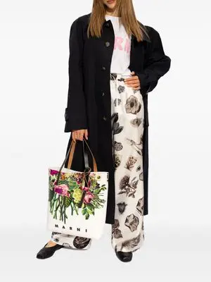 Marni Single-breasted Cotton Coat