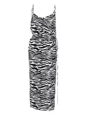 The Attico Zebra Print Day Dresses