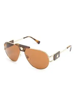 Versace Pilot-frame Sunglasses