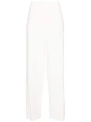 Fabiana Filippi Elasticated-waistband Trousers - White