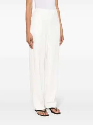 Fabiana Filippi Elasticated-waistband Trousers - White