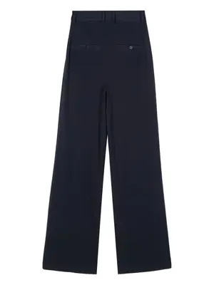 Staud Wide-leg Pleated Trousers