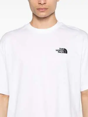The North Face Logo-embroidered Cotton T-shirt - White