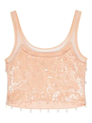 Simkhai Callaway Cropped Tank Top