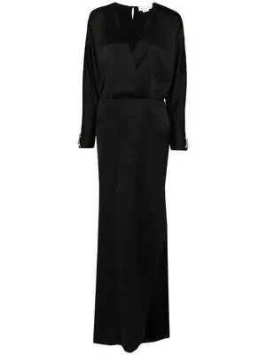 GENNY Satin Maxi Dress