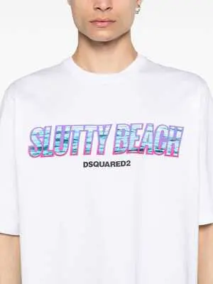 Dsquared2 Graphic-print Cotton T-shirt