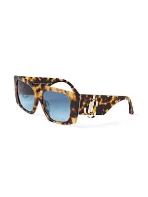 JIMMY CHOO Ariana Oversize-frame Sunglasses