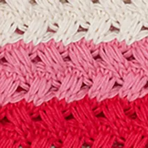 Chinti & Parker Crochet Striped Cardigan