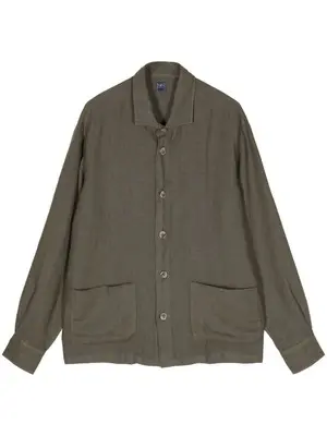 Fedeli Button-up Linen Shirt