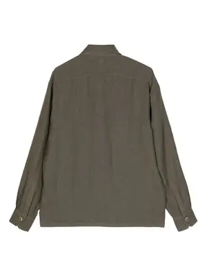 Fedeli Button-up Linen Shirt